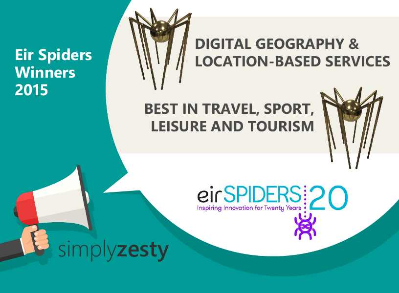 Simply Zesty & Failte Ireland Win at Eir Spiders 2015 | Zesty